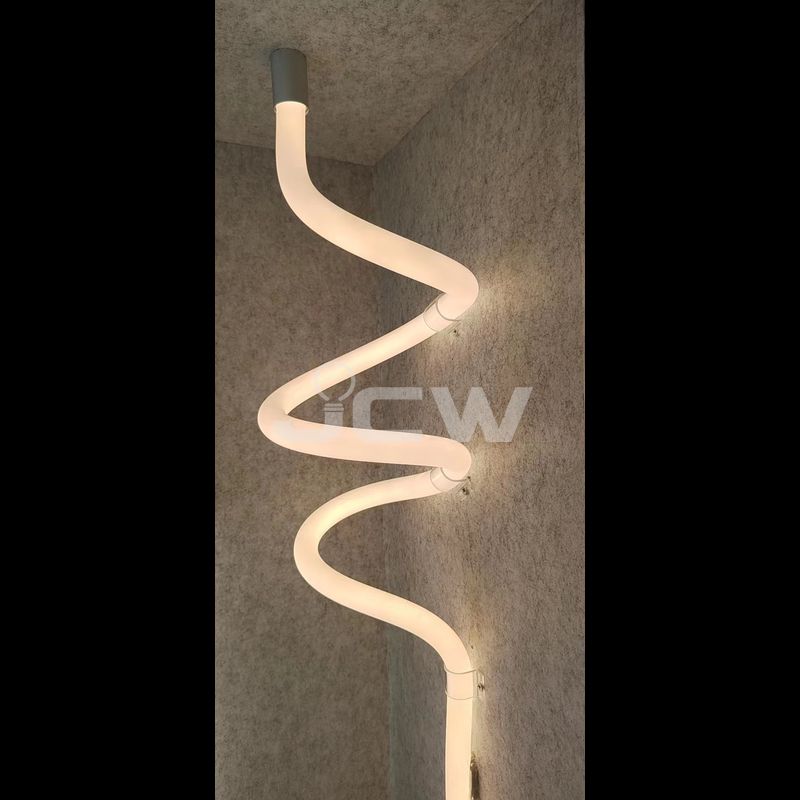360 Degree Silicone Round Tube Light IP65 16mm 22mm 28mm - JCW Lighting